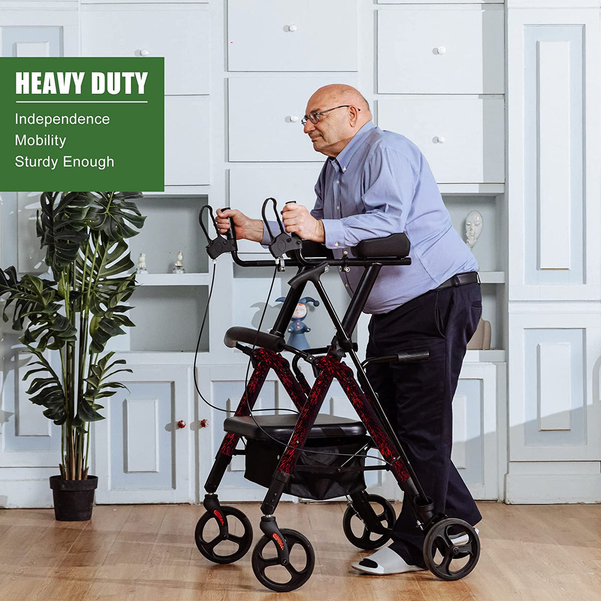 Do Overweight People Find Rollators More Helpful Than Canes? – Elenker