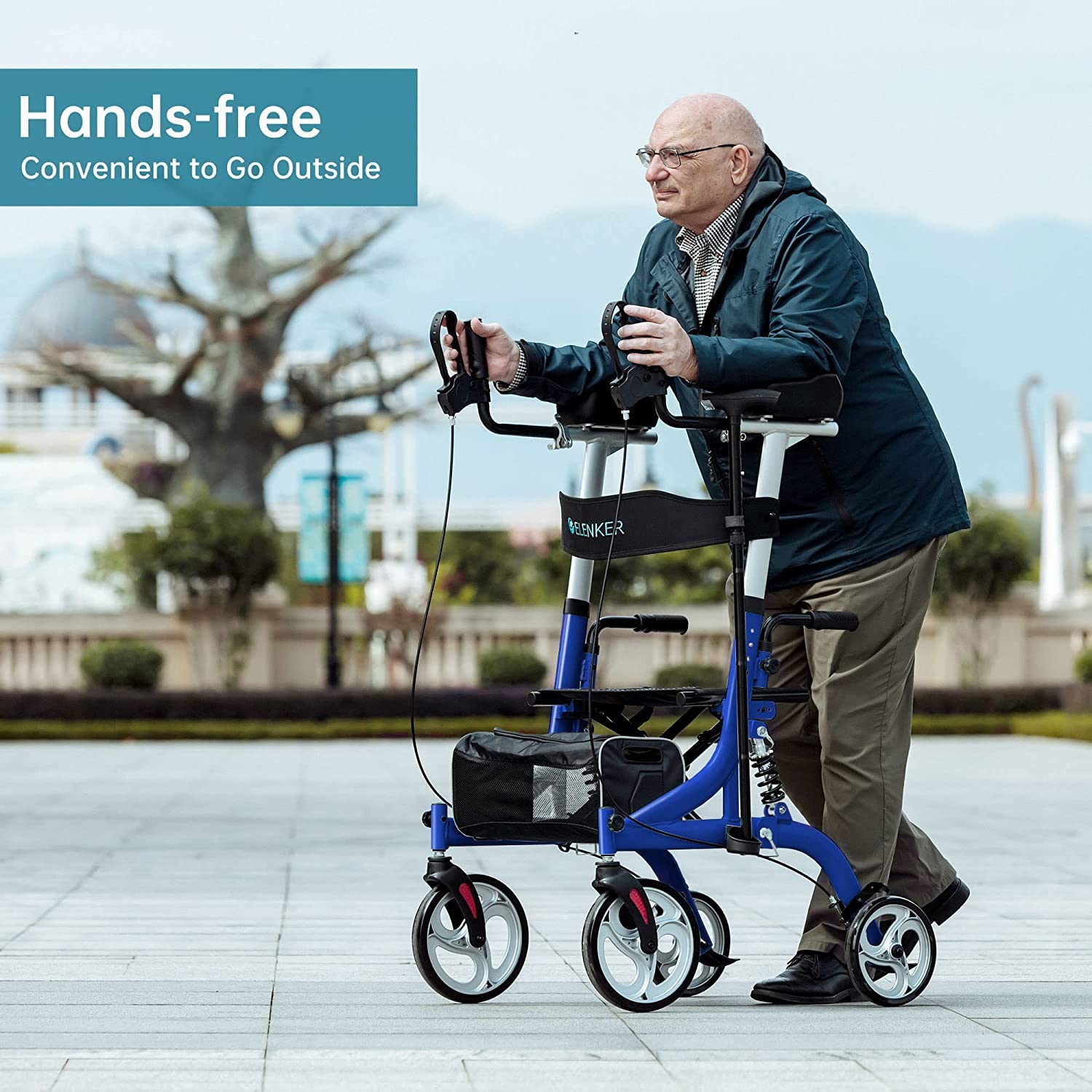 Are Elenker Rollator Walkers Comfortable for Tall Users?