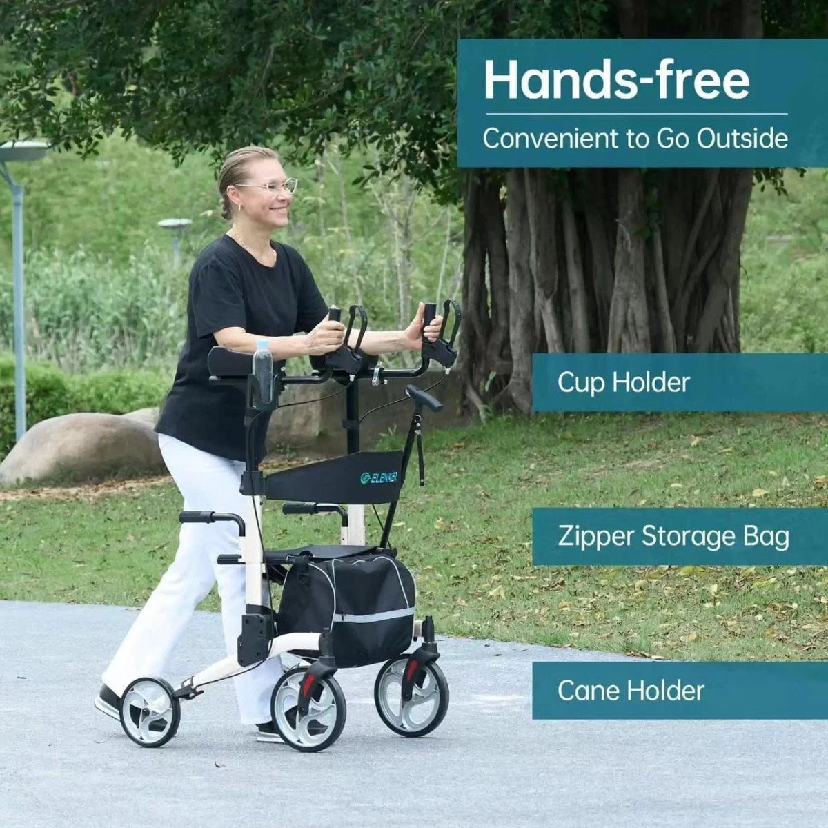 Can I Use a Rollator with a Broken Leg? – Elenker