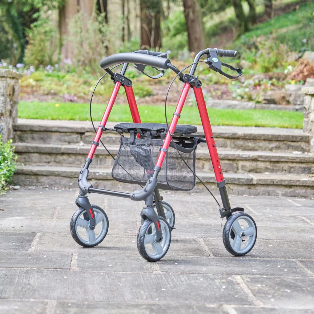 Are Rollator Walkers with Seats Safe on Stairs? – Elenker