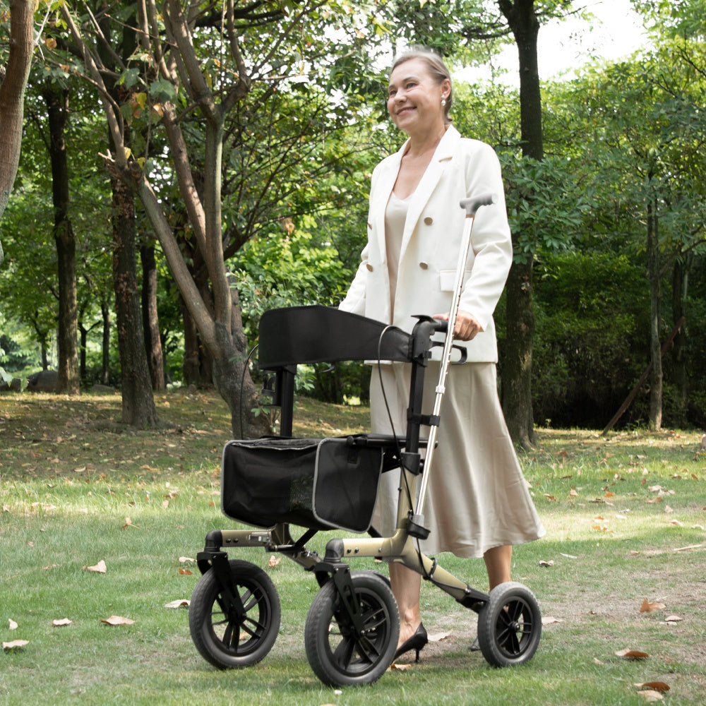 Are Rollators Safe for Uneven Ground? – Elenker