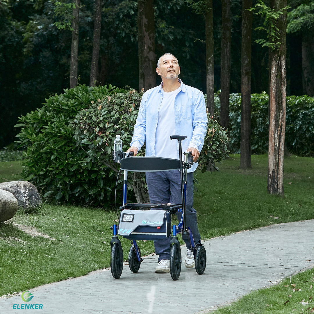 Are rollators height adjustable? – Elenker