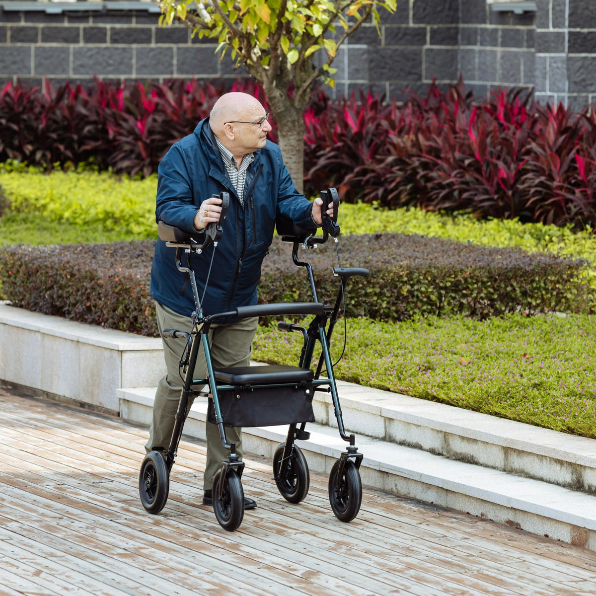 Best Rollator Walker for Seniors Living Alone – Elenker