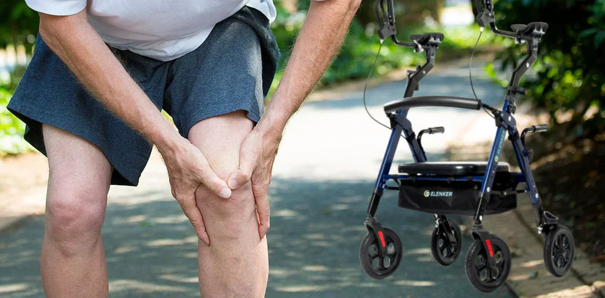 Can Someone with Rheumatoid Arthritis Use a Rollator Walker? – Elenker