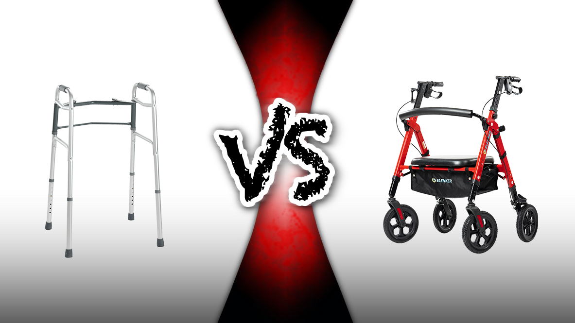 What is the Difference Between a Rollator and a Walker? – Elenker