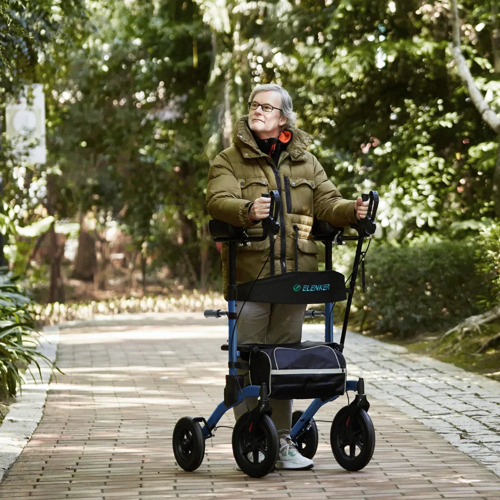 How Can a Rollator Walker Help with Balance Training? – Elenker