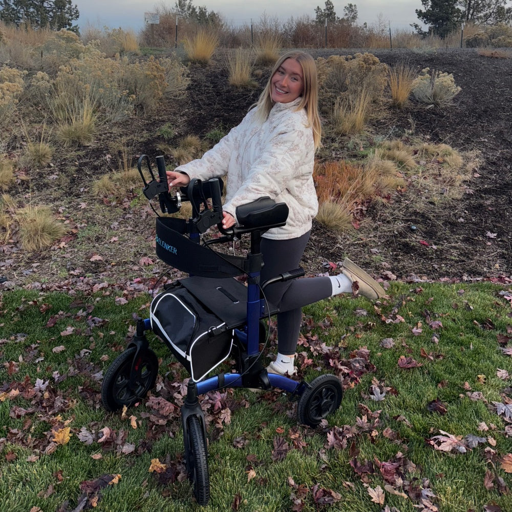 How Do Rollator Walkers Ensure a Smooth Ride? – Elenker