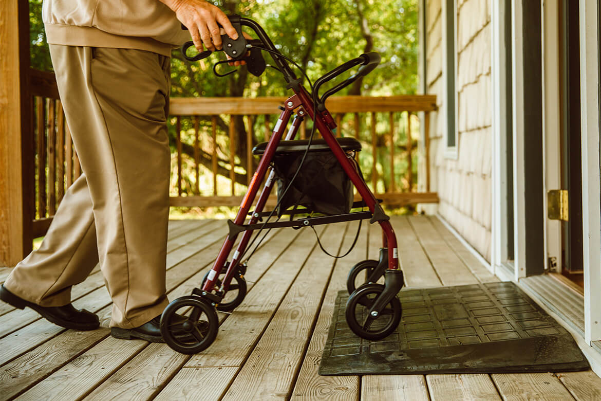 How to Avoid Tripping with a Rollator Walker? – Elenker