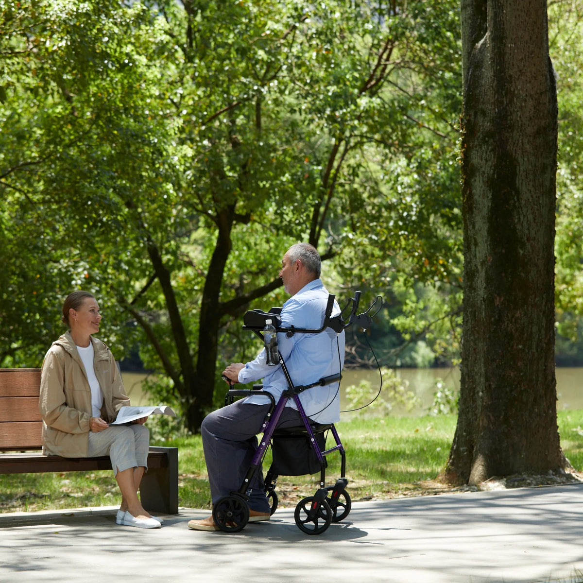 How to Choose the Best Rollator Walker with Seat for Seniors – Elenker