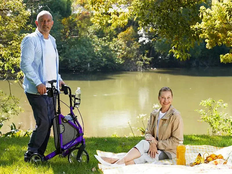 How Does a Rollator Reduce the Risk of Falls for the Elderly? – Elenker