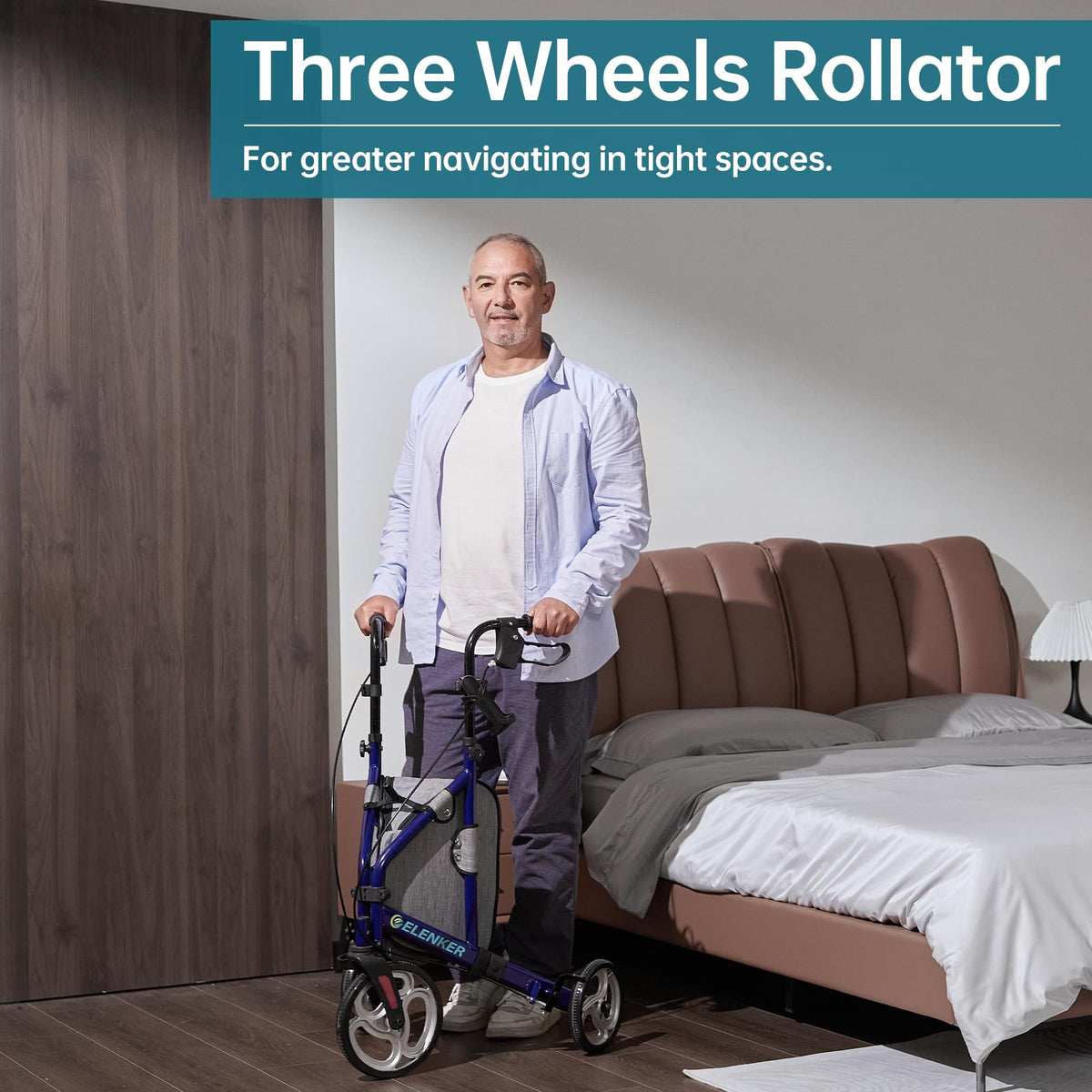 Are 3-Wheel Rollators Safe and Solutions? – Elenker