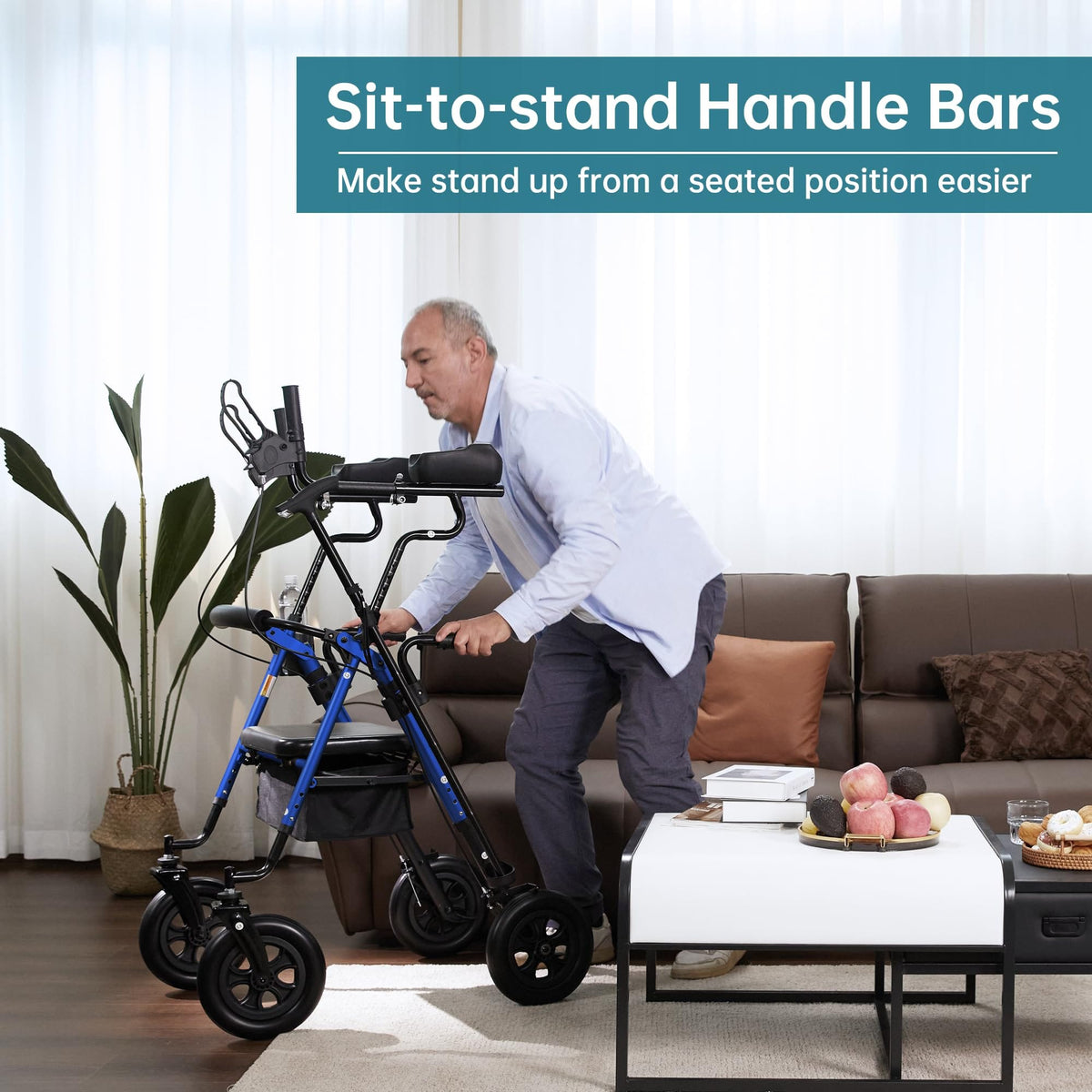 Top Rollator Walker Features for Indoor Use – Elenker