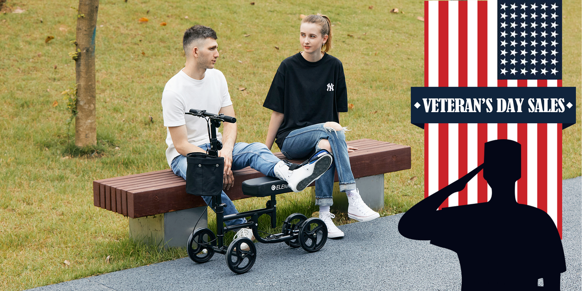 Veterans Day Deals | Veterans Rollators, Upright Walkers, Knee Walkers ...