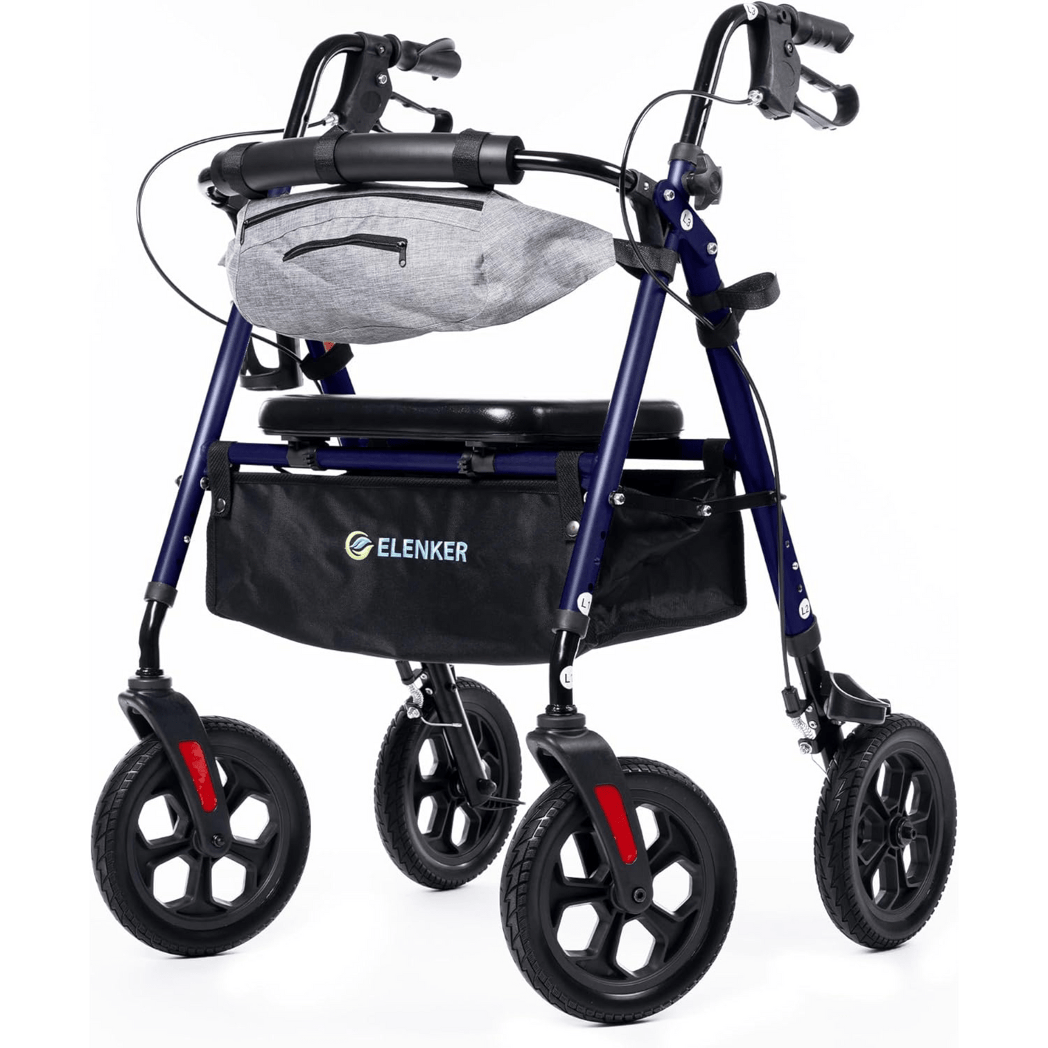 Walkers with Wheels | Elenker Rollators Walkers for Indoor and Outdoor