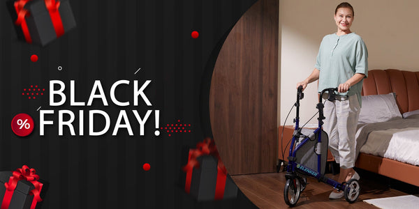 Best Knee Scooter & Medical Knee Roller Walker | ELENKER Knee Walker ...