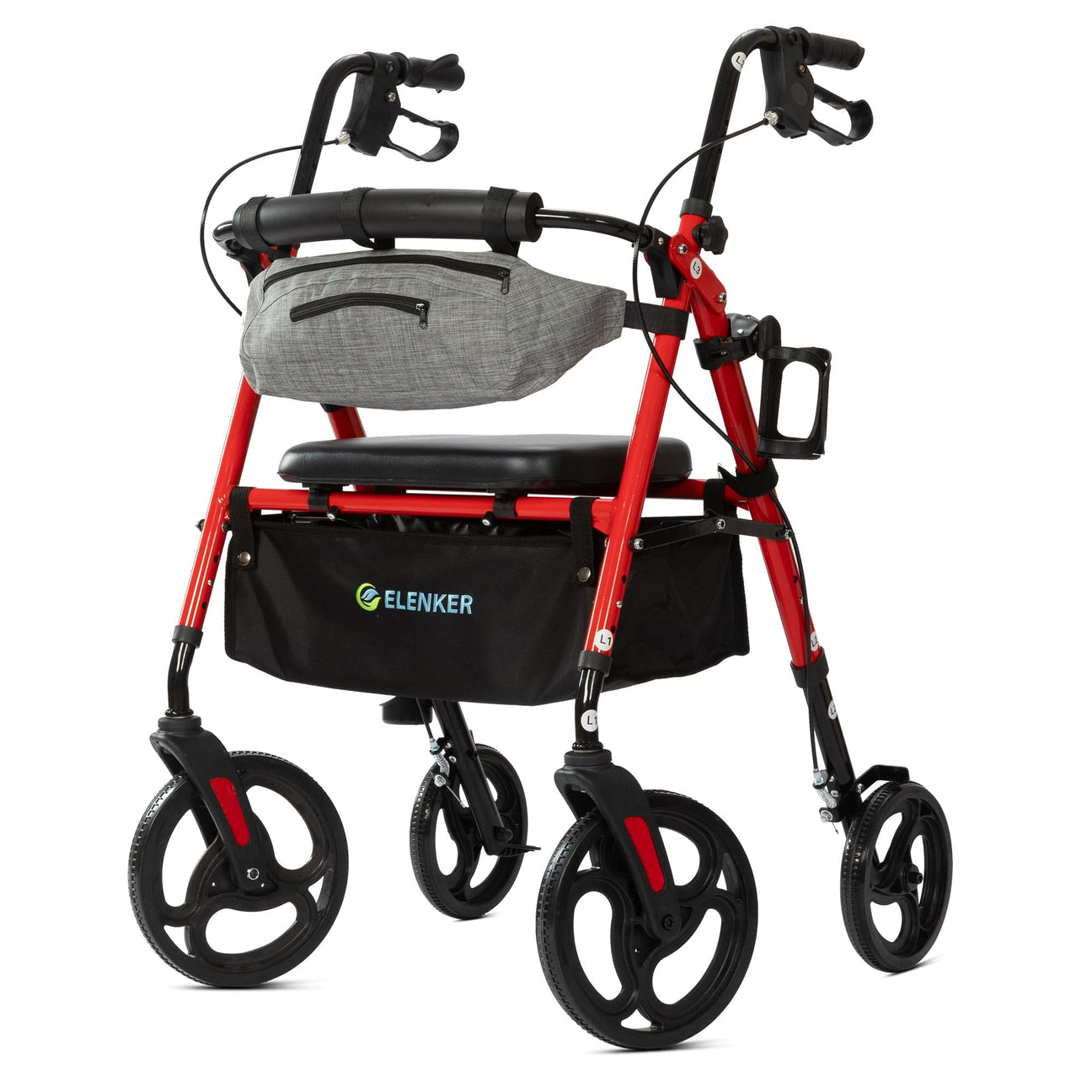 Walkers with Wheels | Elenker Rollators Walkers for Indoor and Outdoor