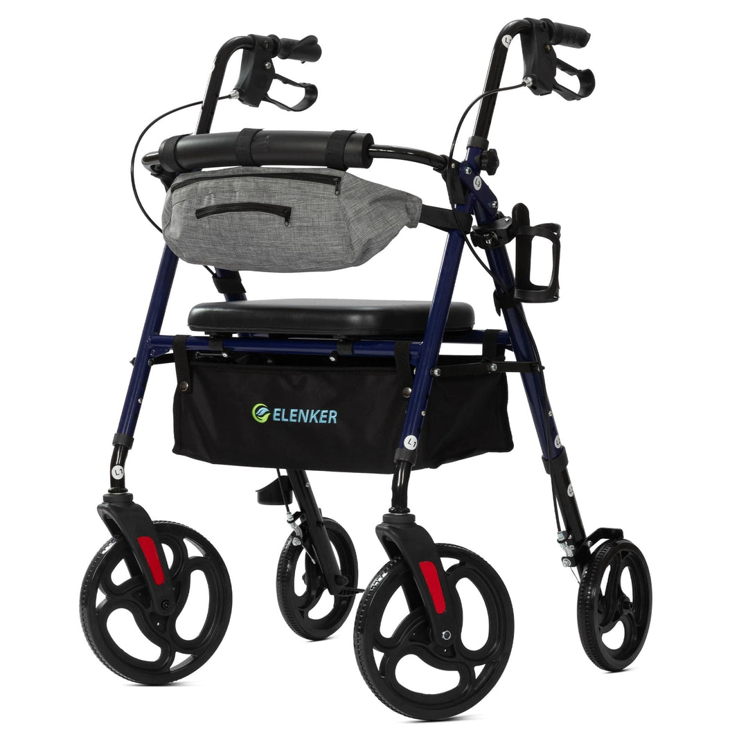 Rollator Walker | Rollators | Walker With Seat For Health – Elenker