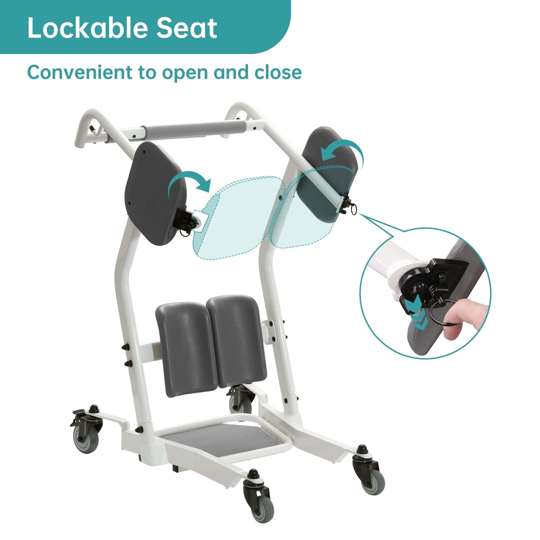 ELENKER HFK-9405 Sit to Stand Lift Assist for Safe Patient Transfer ...