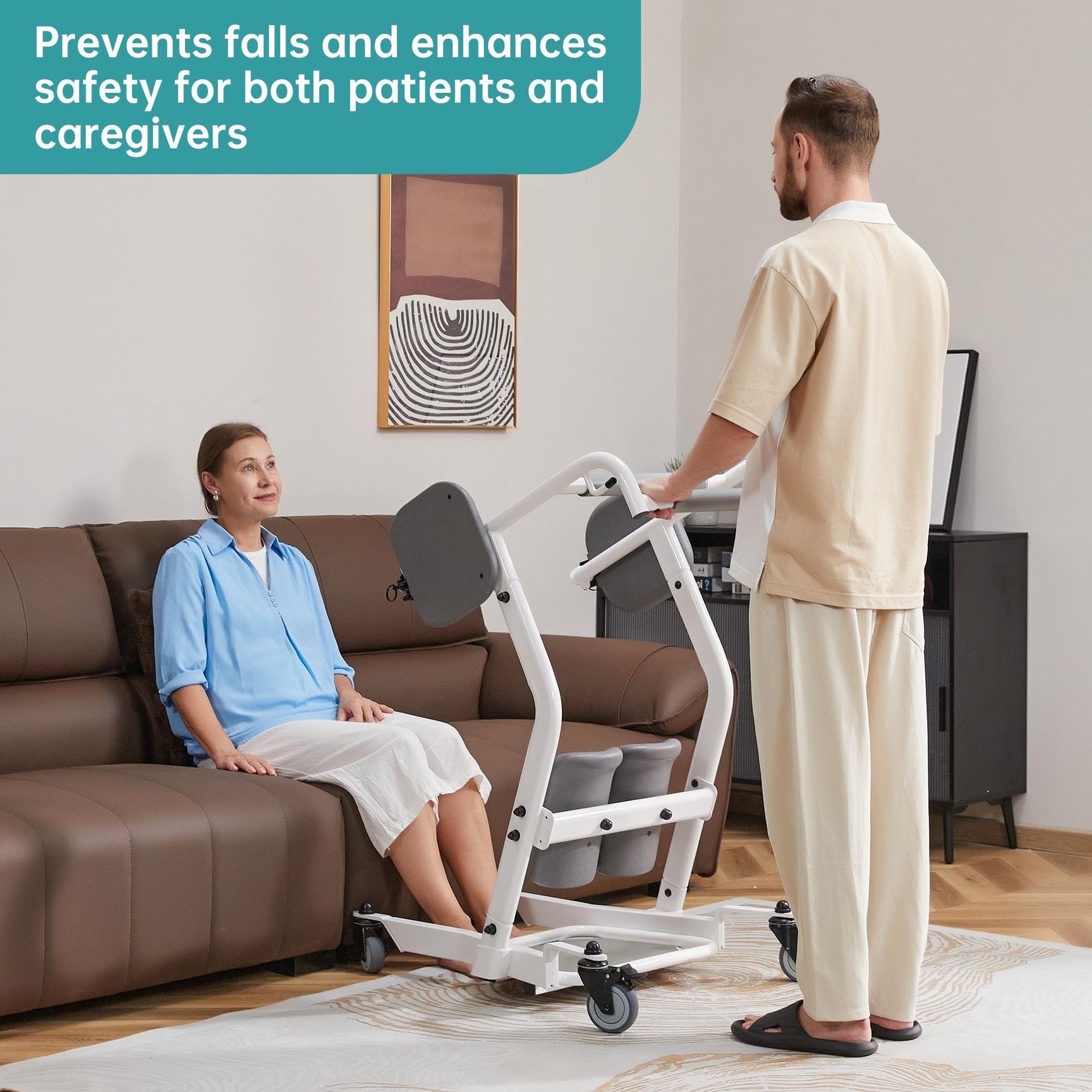 ELENKER HFK-9405 Sit to Stand Lift Assist for Safe Patient Transfer ...