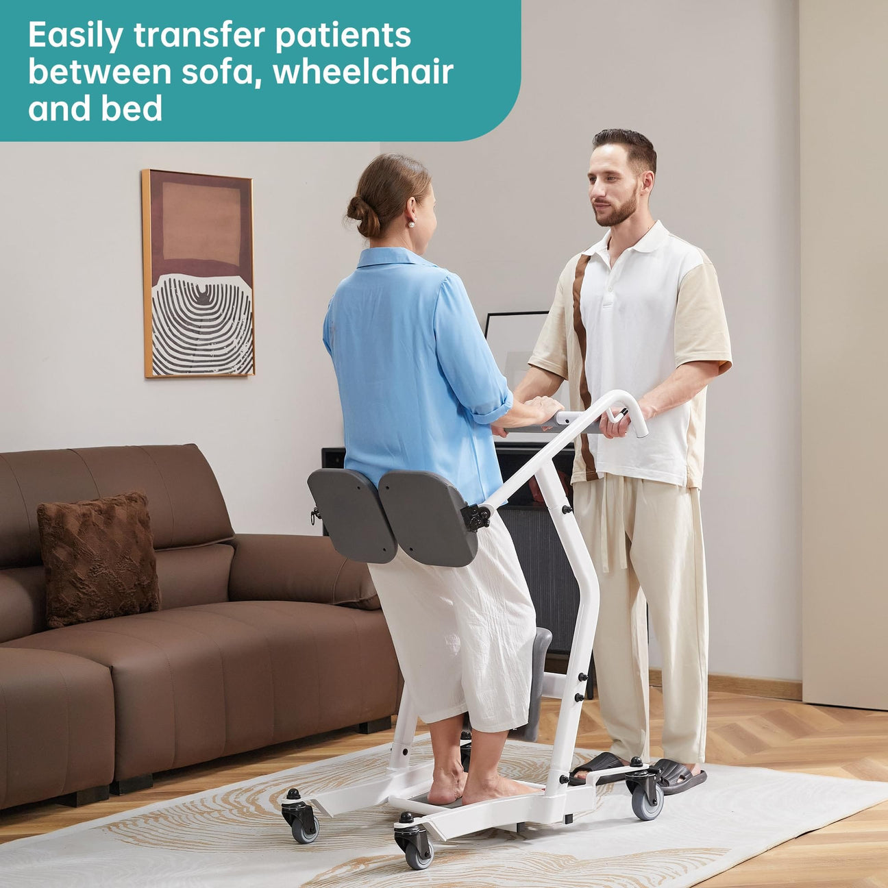 ELENKER HFK-9405 Sit to Stand Lift Assist for Safe Patient Transfer ...